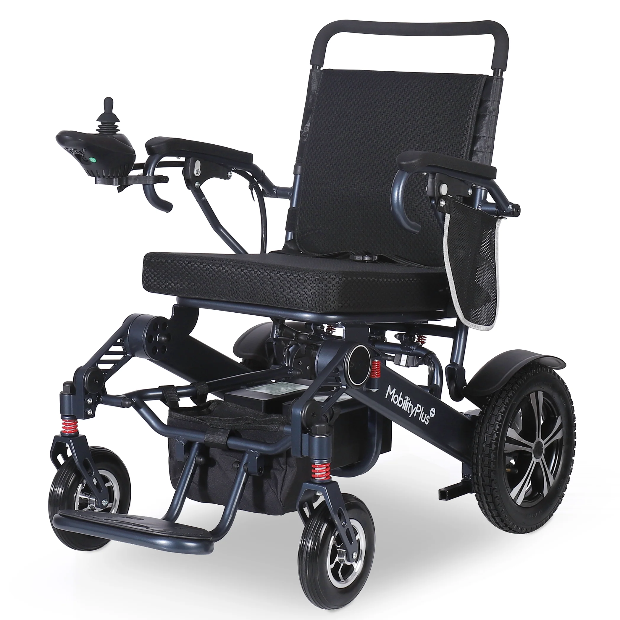 MobilityPlus+ Ultra-Light Instant Folding Electric Wheelchair ...